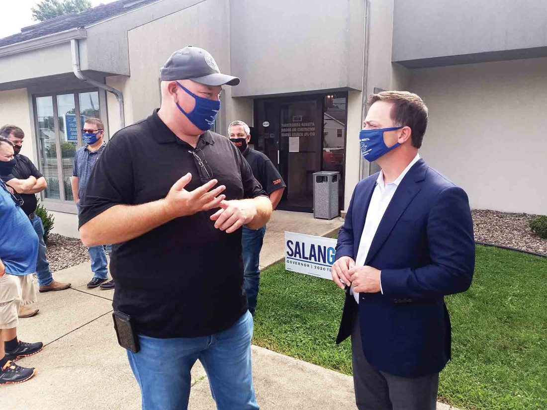 Salango campaigns in Parkersburg | News, Sports, Jobs - News and Sentinel